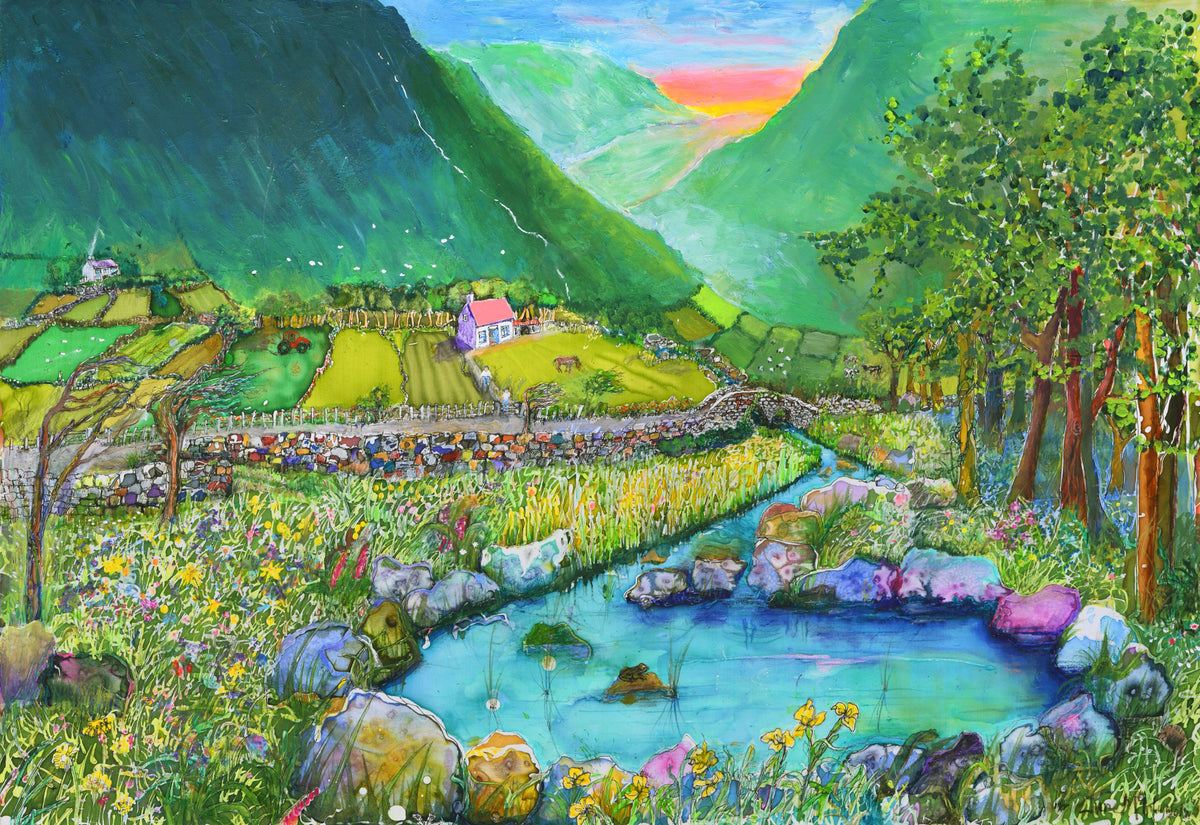 The Pink Roof – Dingle Artworks